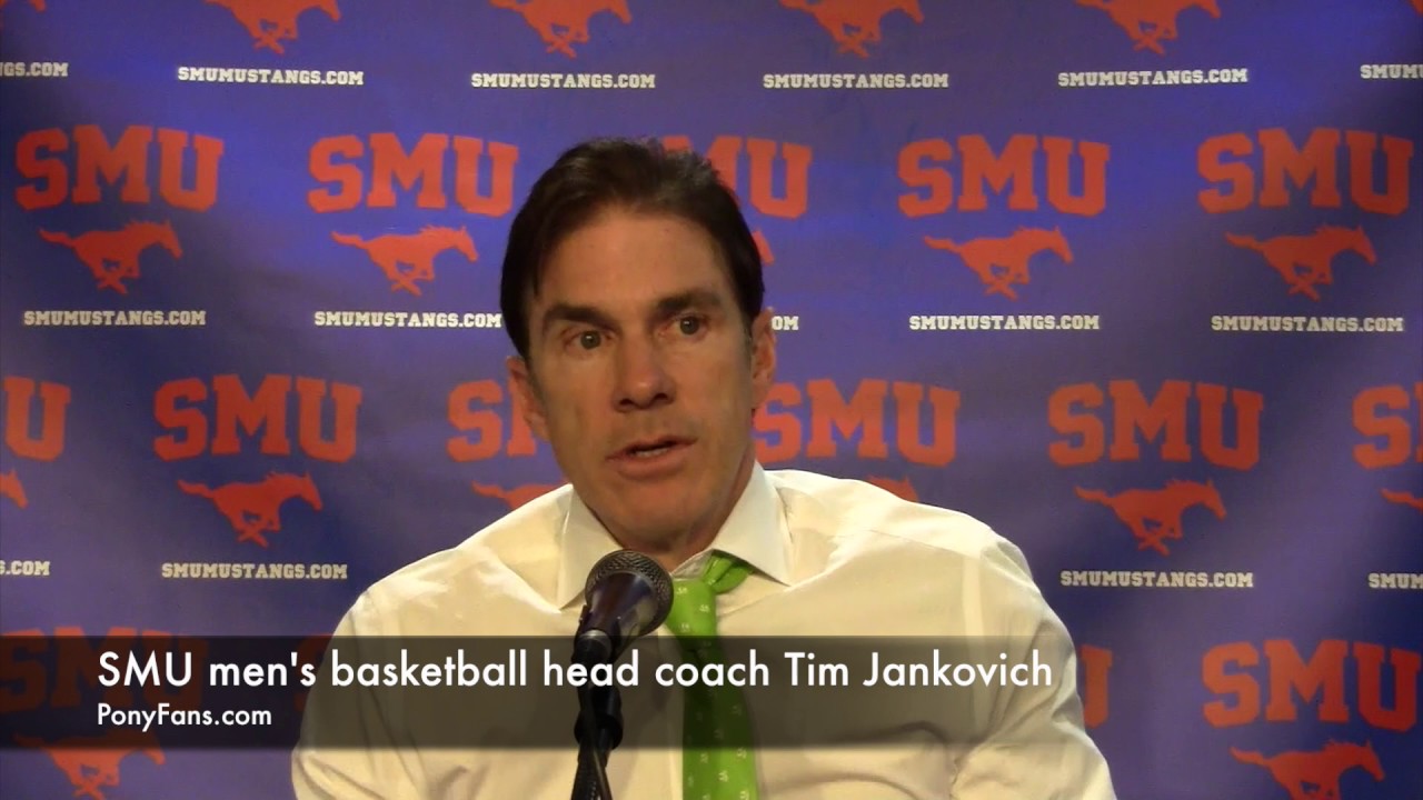 SMU men's basketball head coach Tim Jankovich - YouTube