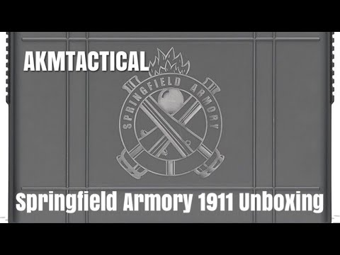 SPRINGFIELD RANGE OFFICER OPERATOR 9MM 1911 UNBOXING - YouTube