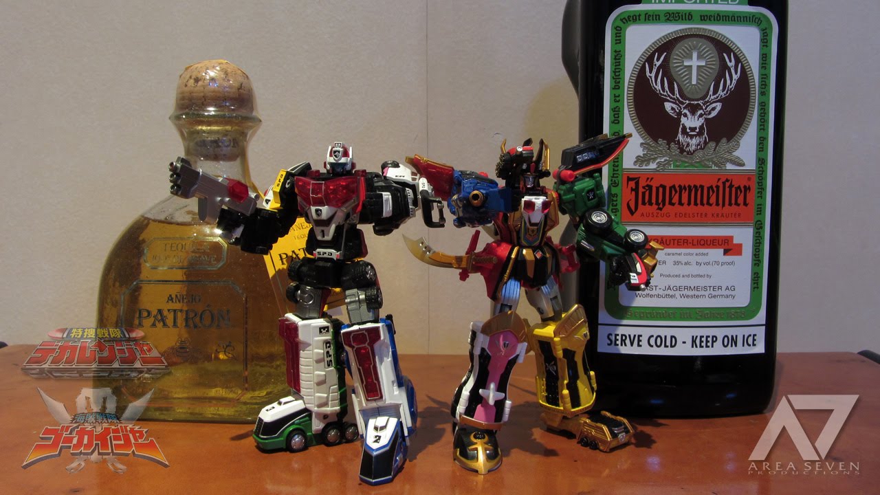 Tokusou Sentai Dekaranger - Super Robot Chogokin Dekaranger Robo - YouTube