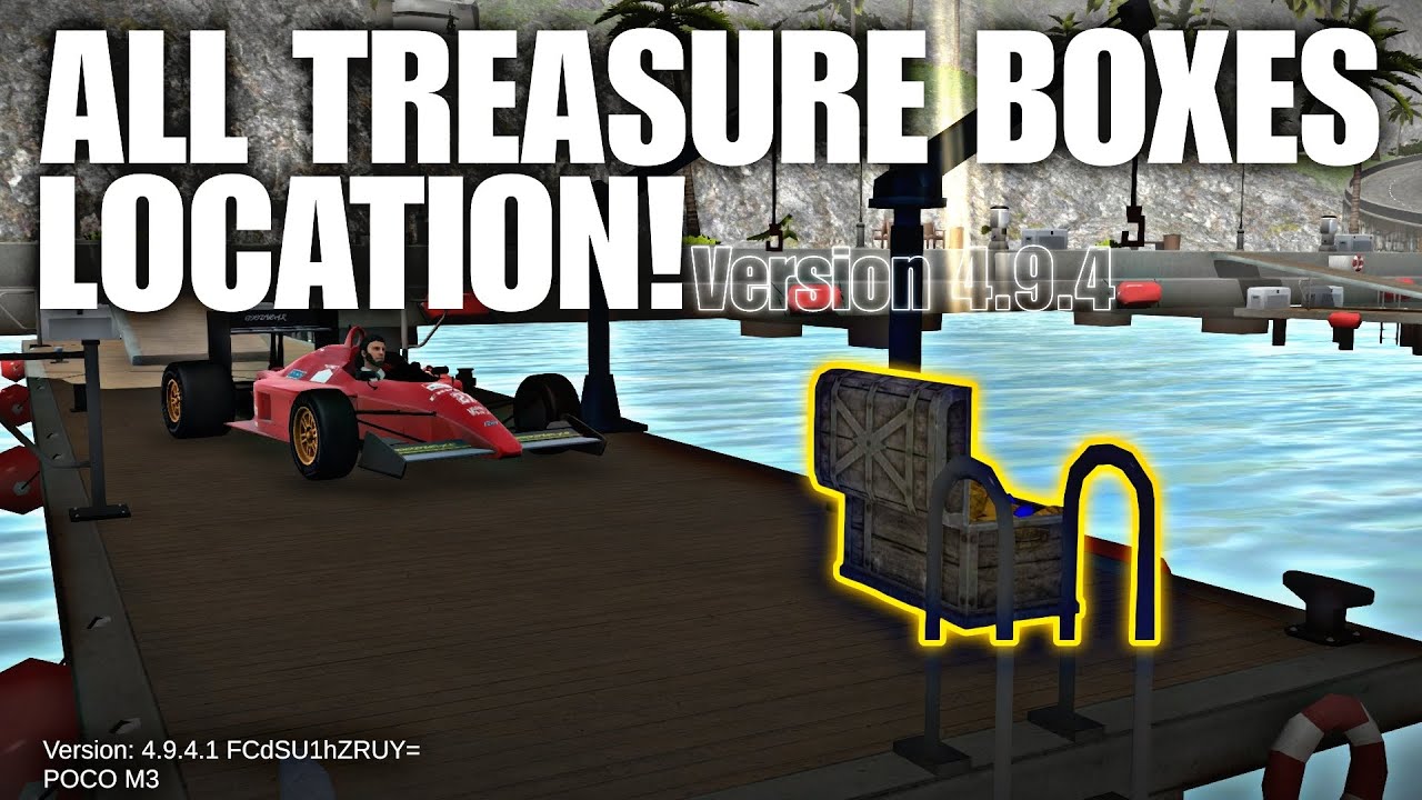 Complete all 11 Treasure boxes in the new location in Car Parking ...