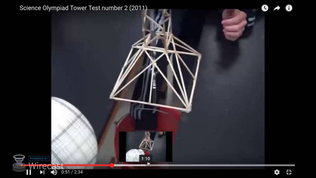 MVHS Scioly Live Stream: towers - YouTube