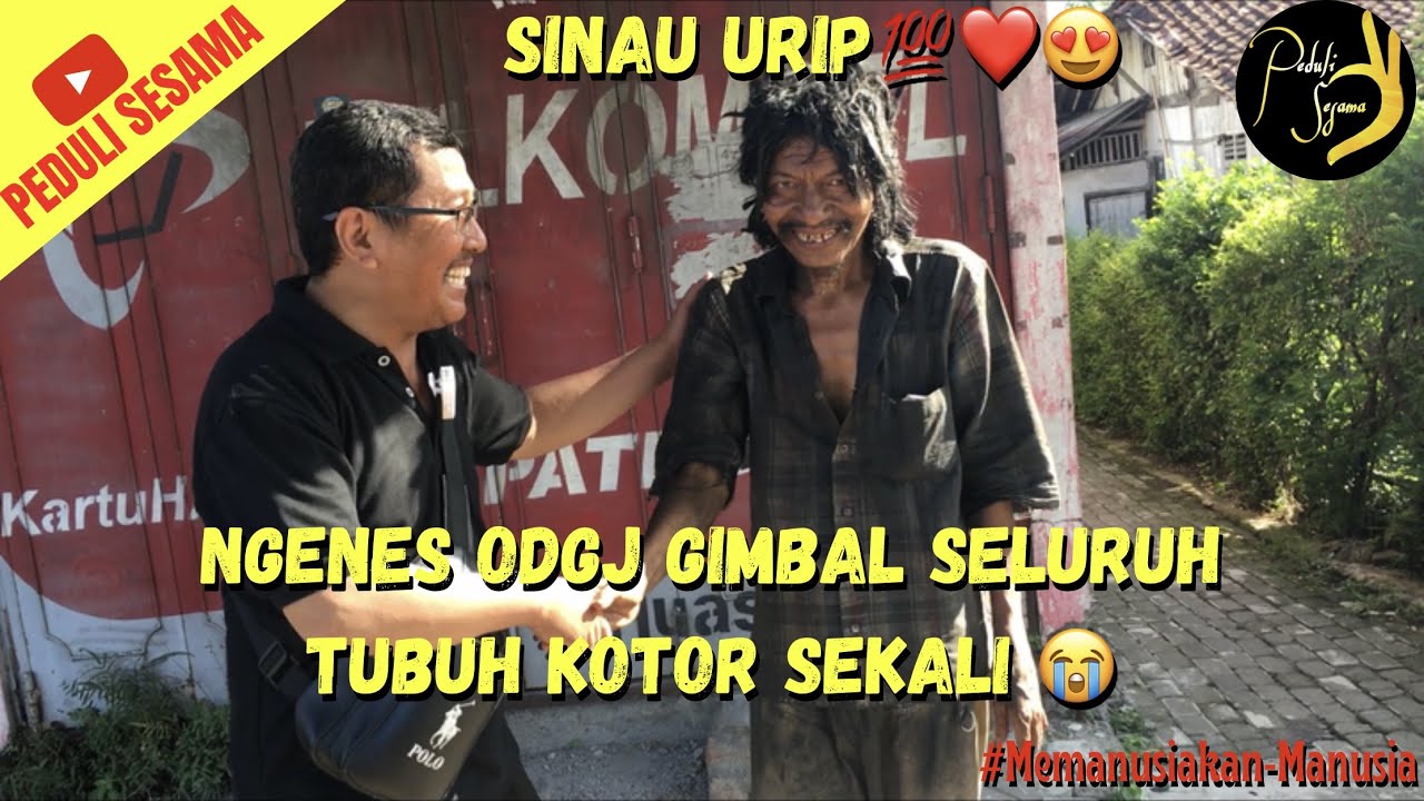 SINAU URIP⁉️ ️💯 NGENES ODGJ GIMBAL TUBUH KOTOR KESANYA GARANG BANGET😍 ...