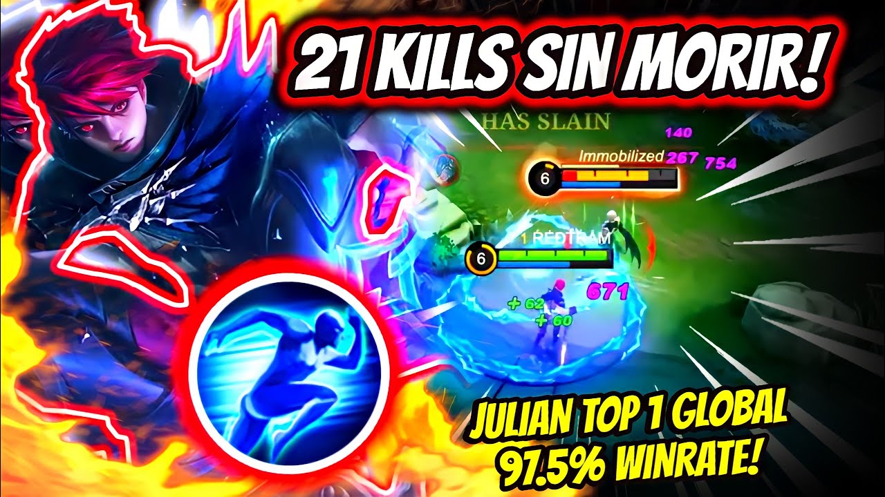 ¡ASI JUEGA EL MEJOR JULIAN DEL MUNDO! JULIAN TOP 1 GLOBAL 97.5% WINRATE ...