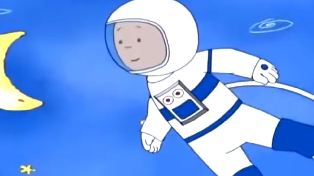 Caillou's Moonwalk | Caillou | Cartoons for Kids | WildBrain Little ...