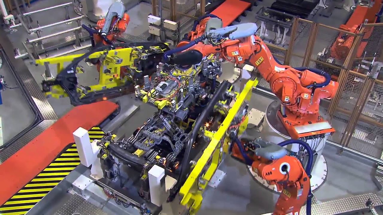 BMW i - Production Process Tour - Werksführung - YouTube