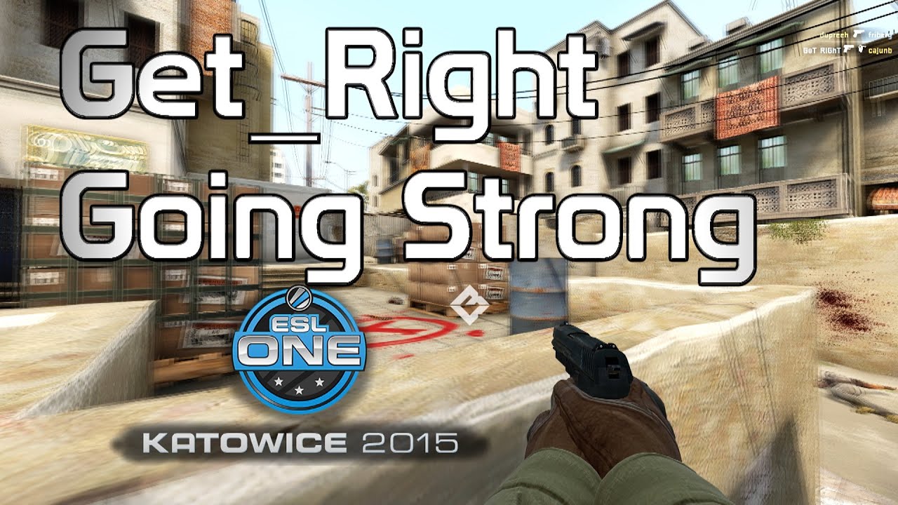 CS:GO - GeT_RighT Going KQLY STYLE & WallBang - ESL 2015 - YouTube