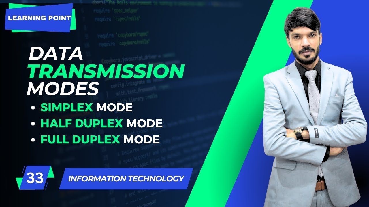 Data Transmission Modes | Simplex Mode | Half Duplex Mode | Full Duplex ...