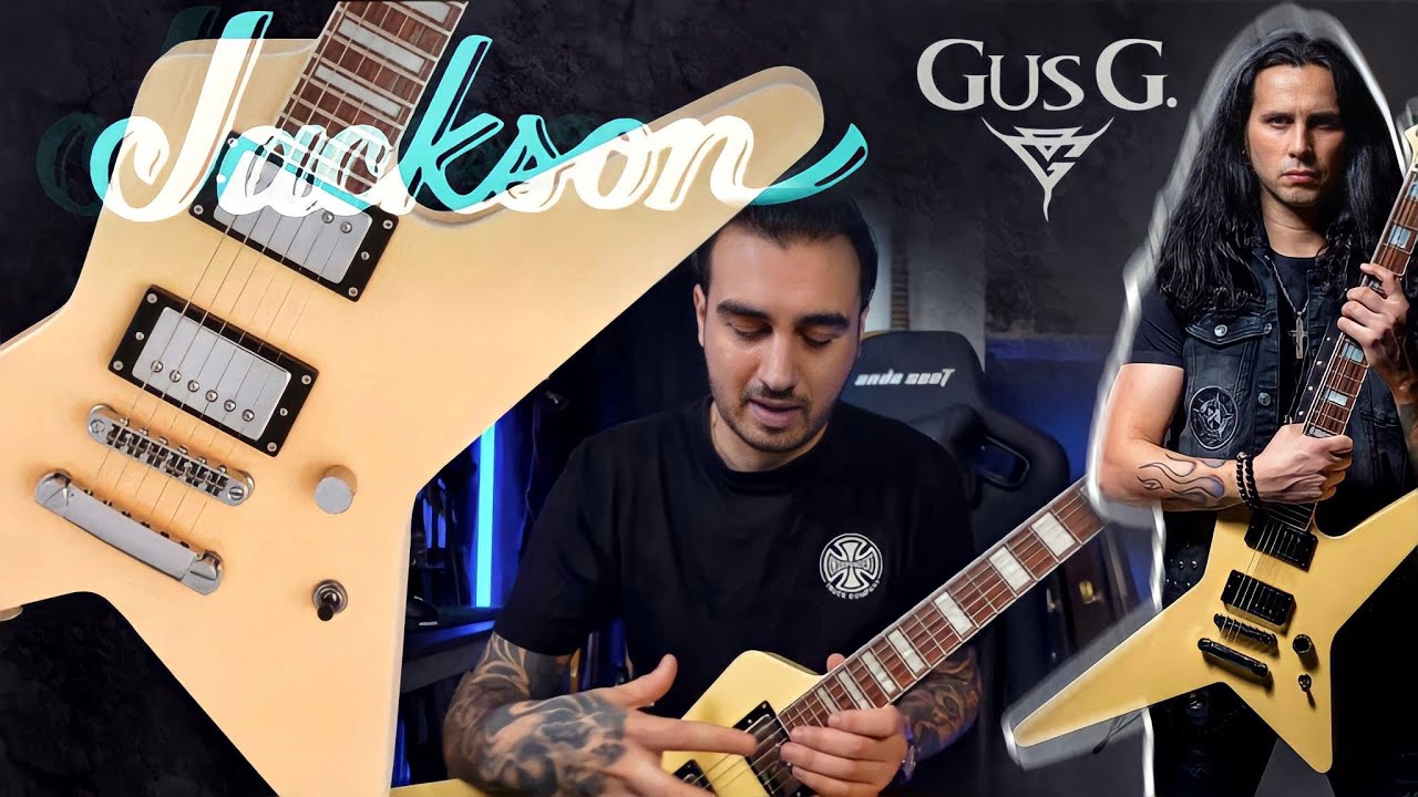 JACKSON - GUS G Pro Series Ivory (Unboxing & Demo) #guitar #jackson ...