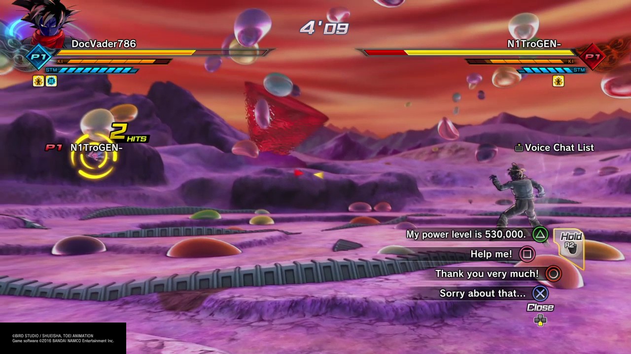 LOL My power level is 530,000 | DRAGON BALL XENOVERSE 2 - YouTube