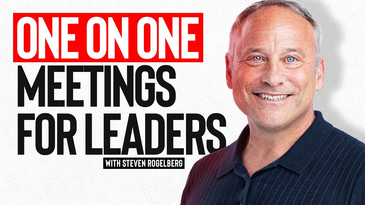 The Power of Effective One-on-One Meetings with Steven Rogelberg - YouTube