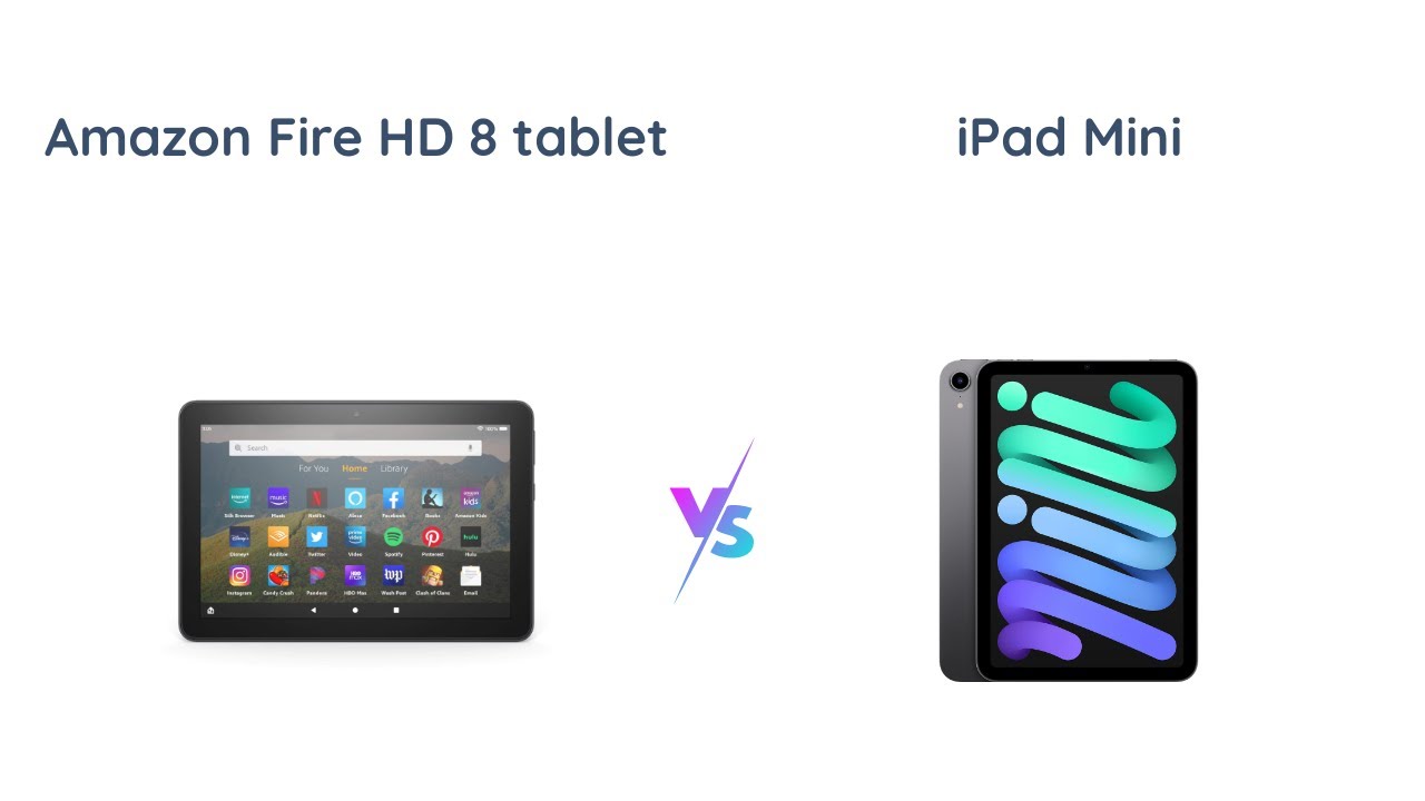 Amazon Fire HD 8 vs Apple iPad Mini 2021: Which is Right for You? - YouTube