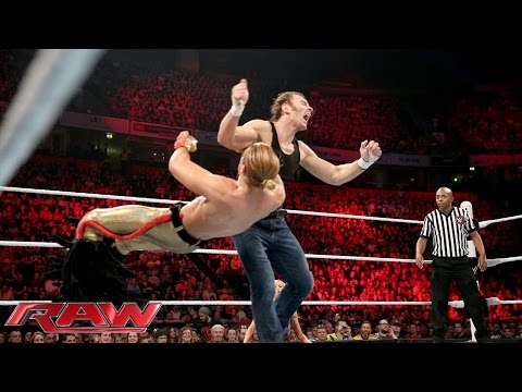 Dean Ambrose vs. Tyler Breeze - WWE World Heavyweight Championship Tournament: Raw, Nov. 9, 2015