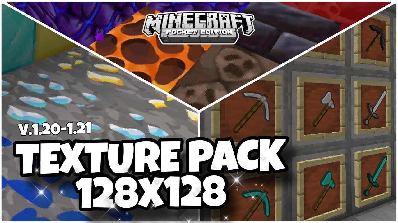 TEXTURE 128x128 Terbaik di MCPE v1.20-1.21 - Smooth dan Beautiful ...