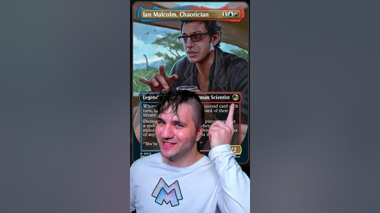 Ian Malcolm, Chaotician The Lost Caverns of Ixalan Spoiler - MTG Arena ...