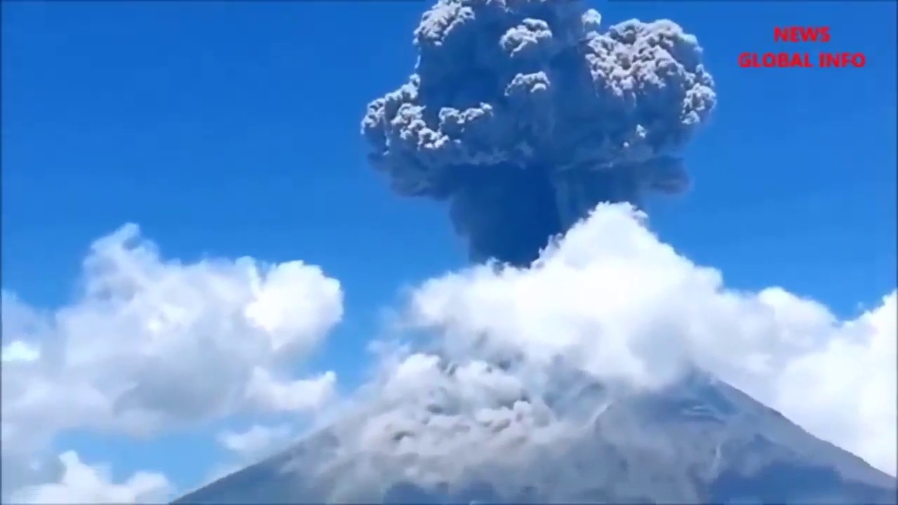 Massive Volcano Eruptions Caught On Camera - YouTube