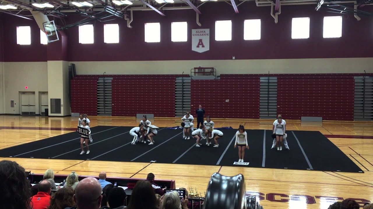 Trine University Cheer 14-15 - YouTube
