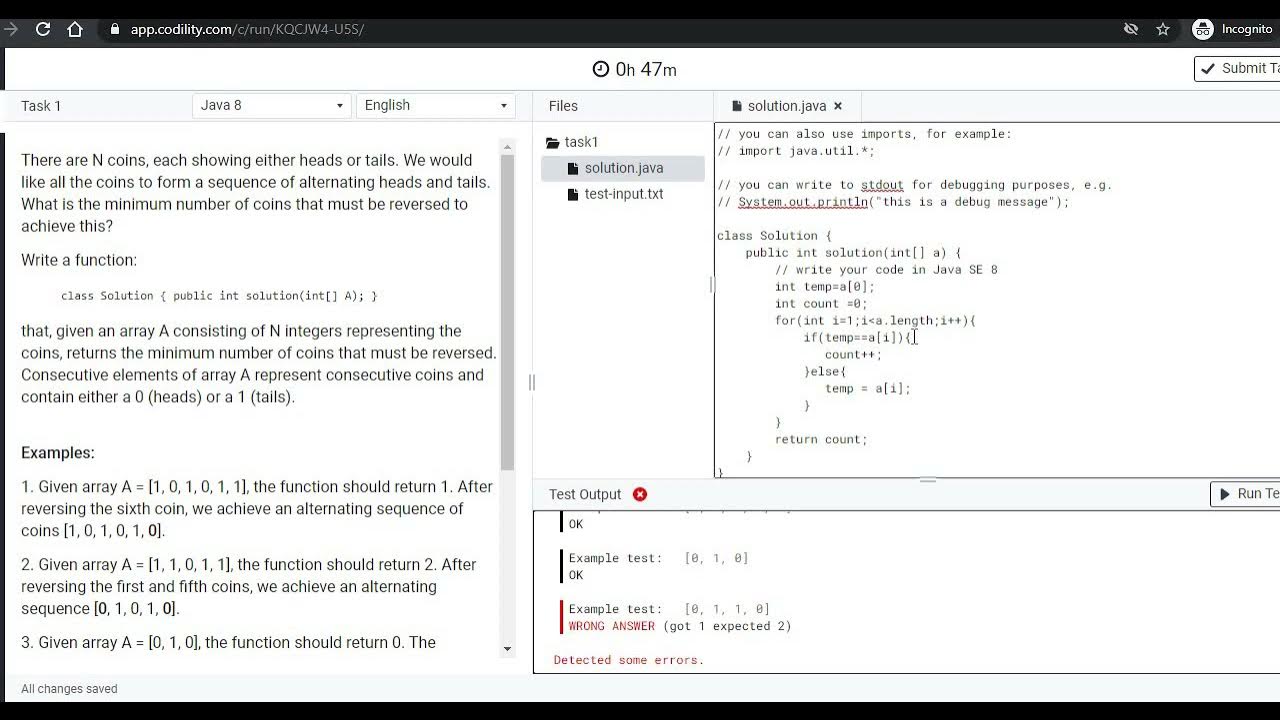 Java Developer Codility Exam | Sync Tech - YouTube