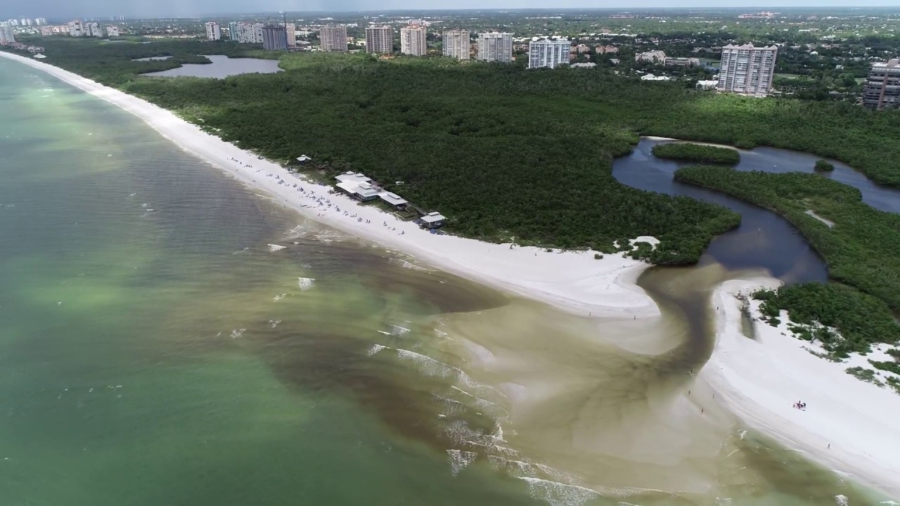 Clam Pass Beach Naples - Red Tide (or Lack of) 08/07/2018 - Naples ...