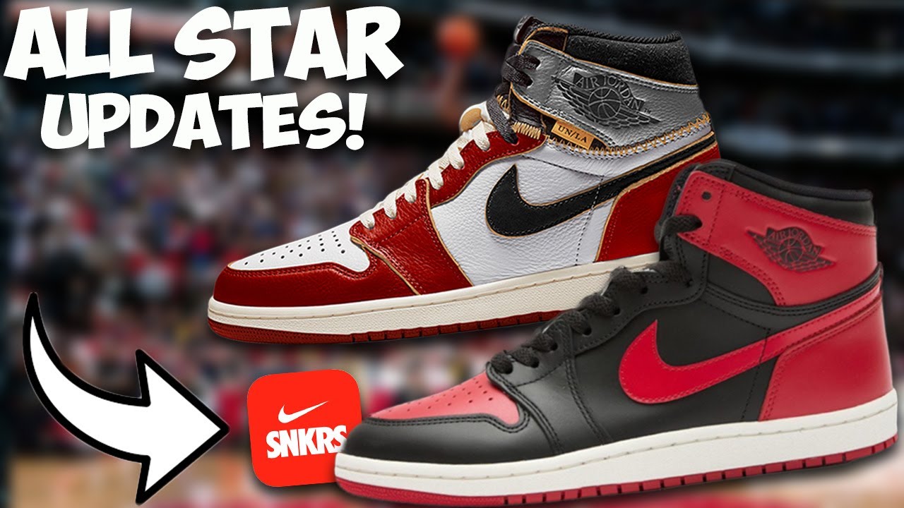 NBA ALL STAR WEEKEND IS LIVE Jordan 1 High 85 Bred Official Release ...