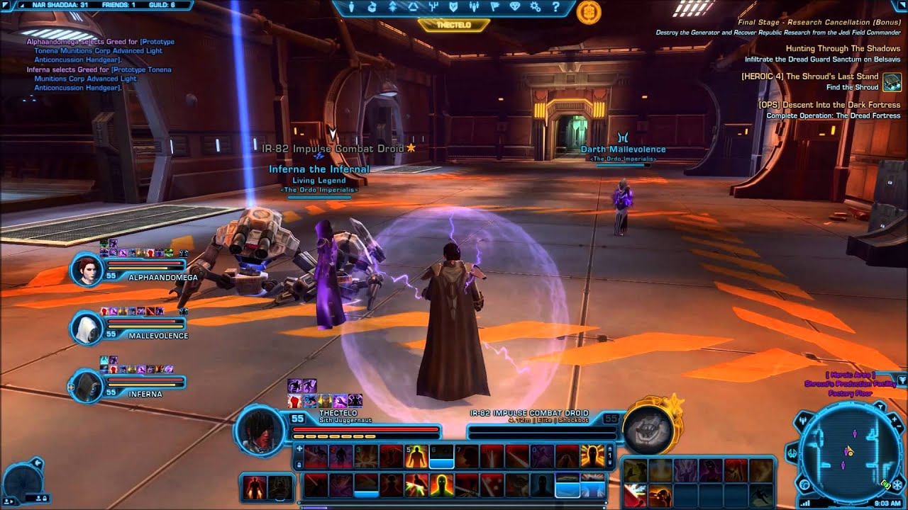 SWTOR - Sith Warrio story part 34 Macrobinocular Quest part 3 - YouTube
