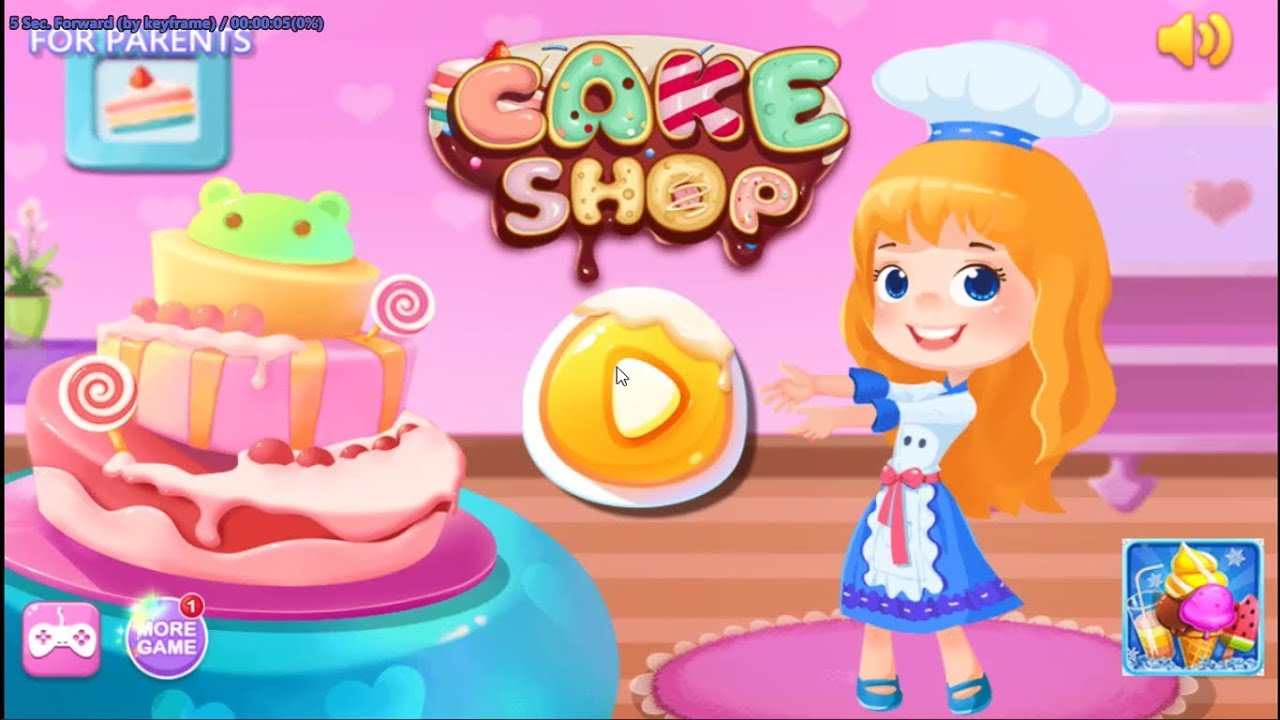 Cake Shop Game Kids - YouTube