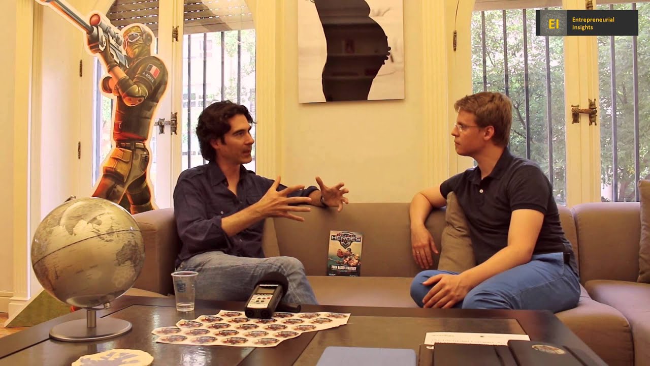 eRepublik | Interview with its co-founder & CEO - Alexis Bonte - YouTube