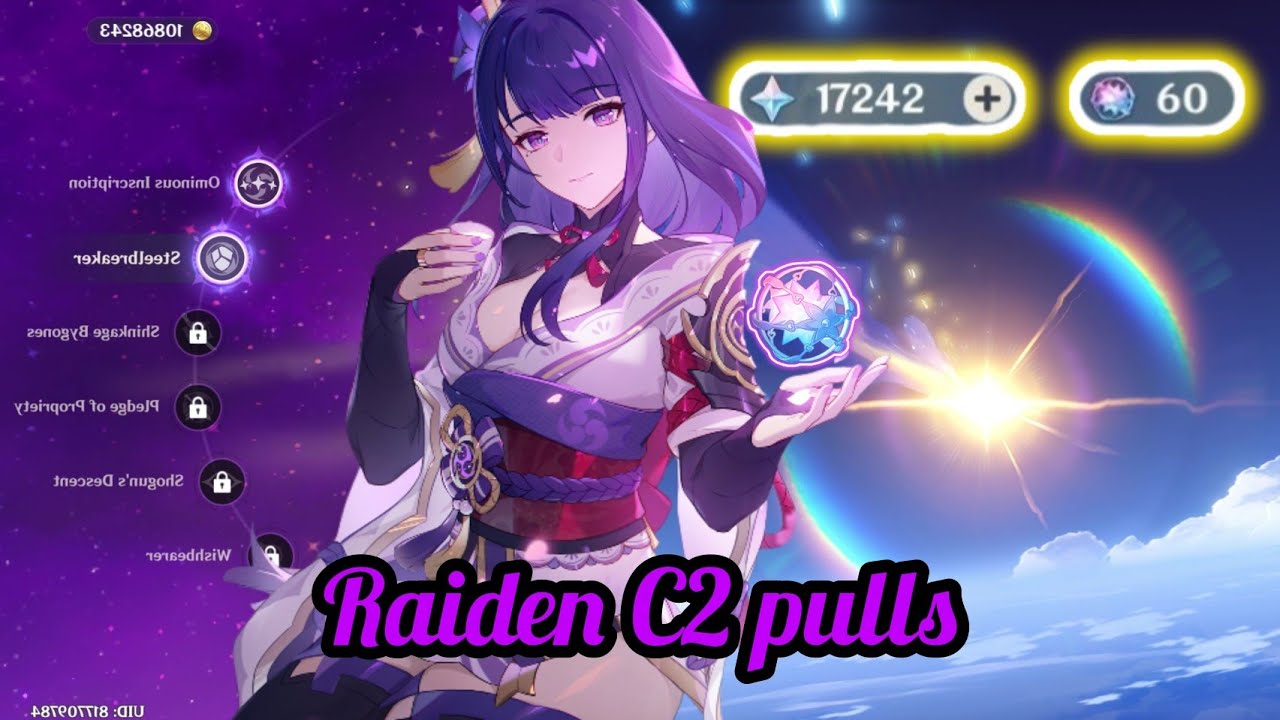 Pulling for Raiden Shogun C2 after waiting 2YEARS ( 26842+ PRIMOGEMS ...