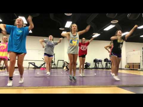 Cheer - Anna Coyotes purple and white