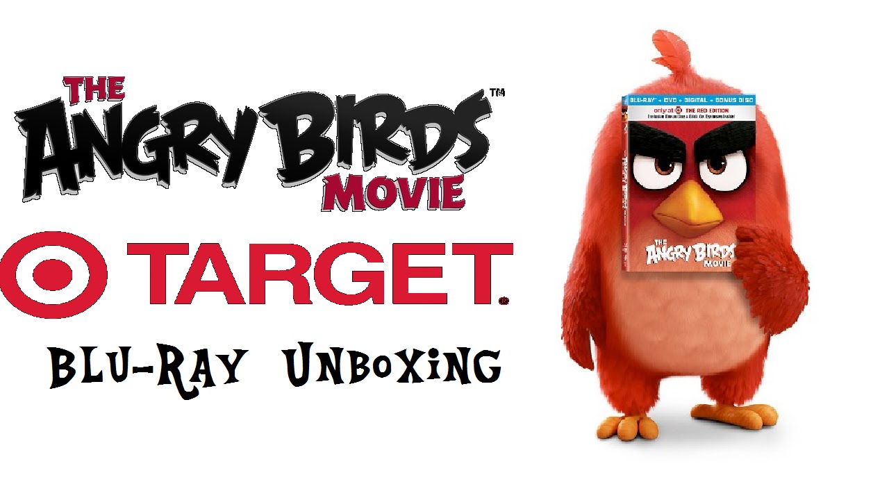 The Angry Birds Movie Target Exclusive Blu-Ray Unboxing - YouTube