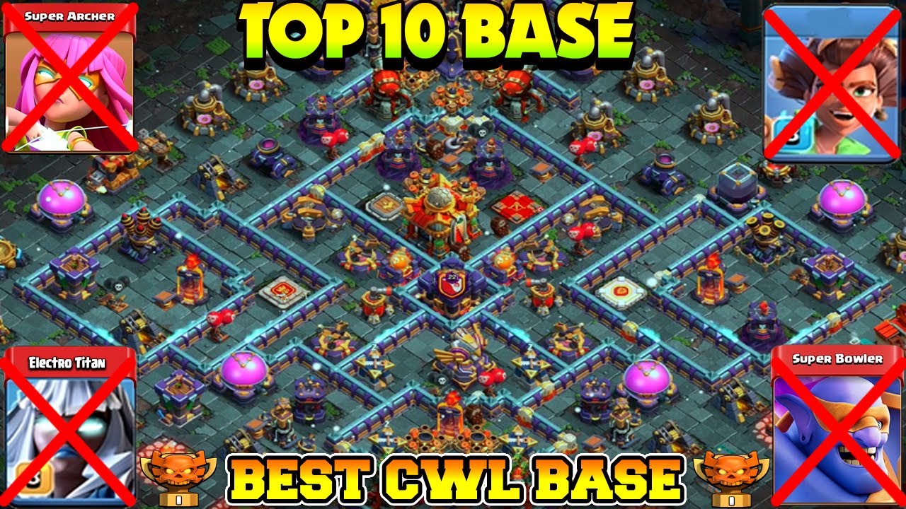 BEST TH16 War Base | TH16 CWL Base Link 2024 - NEW TH16 Base Link ...