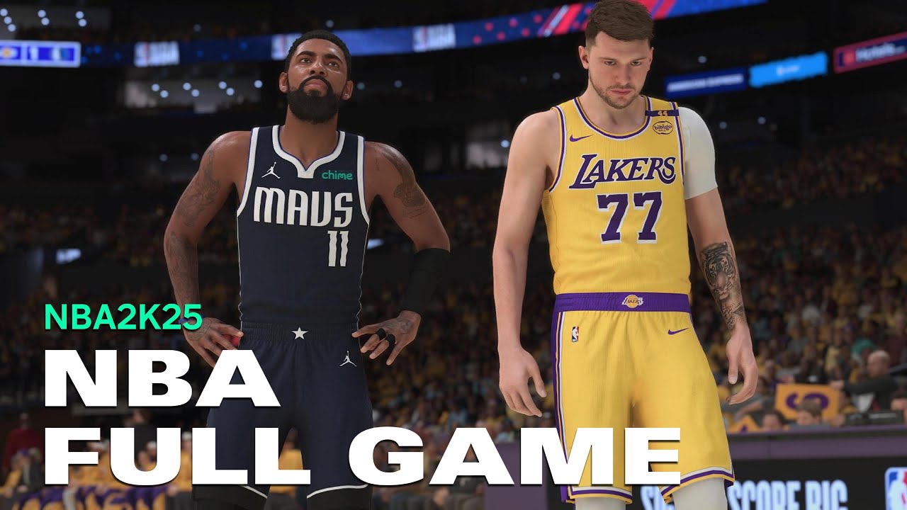 LOS ANGELES LAKERS vs DALLAS MAVERICKS GAMEPLAY PS5 { 4K ULTRA HD ...