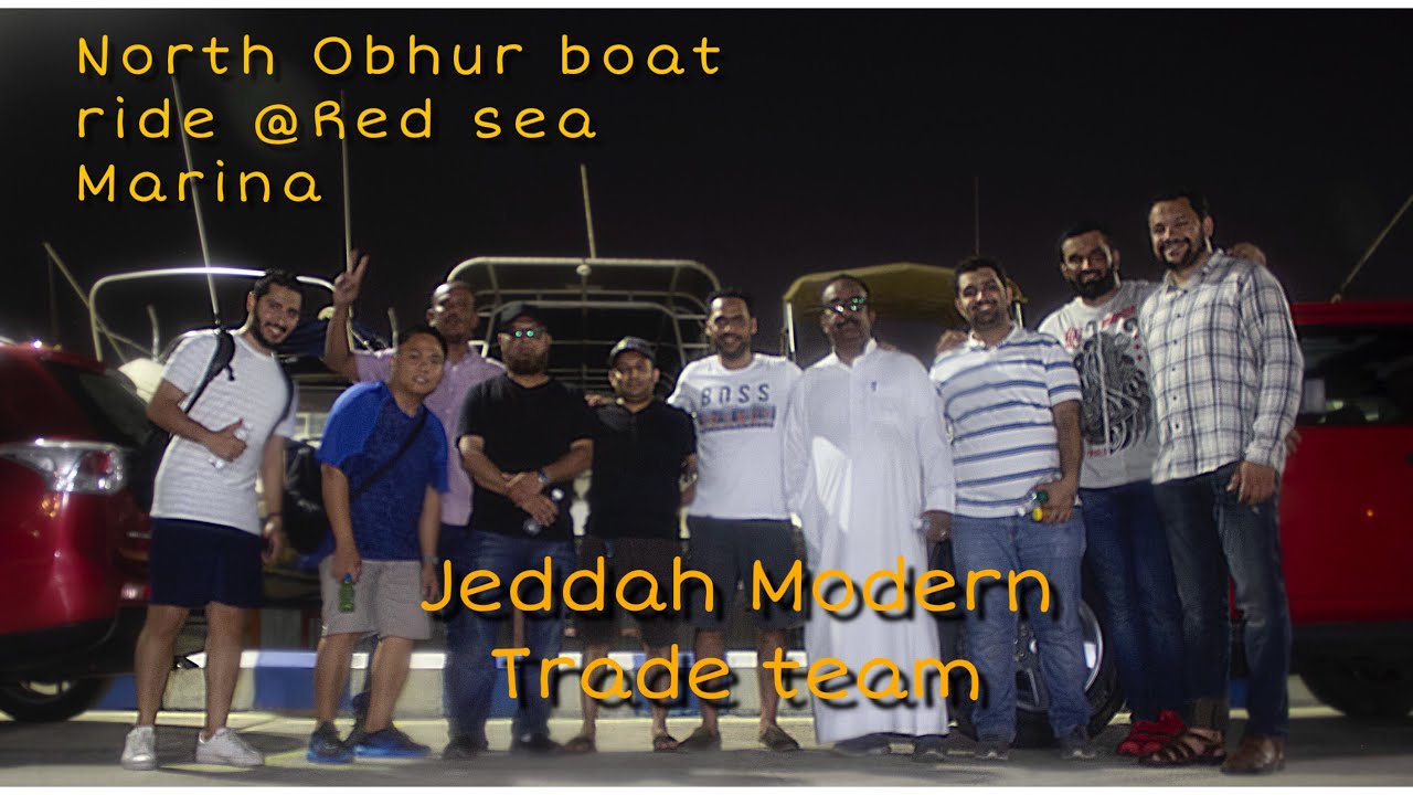 Boat ride in North Obhur Jeddah - YouTube