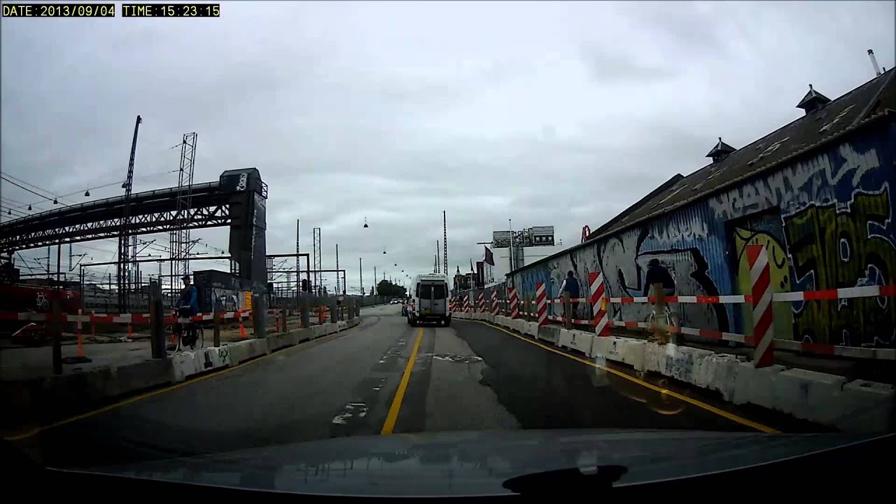 Bad drivers in Denmark - 26/8 - 6/9 - YouTube