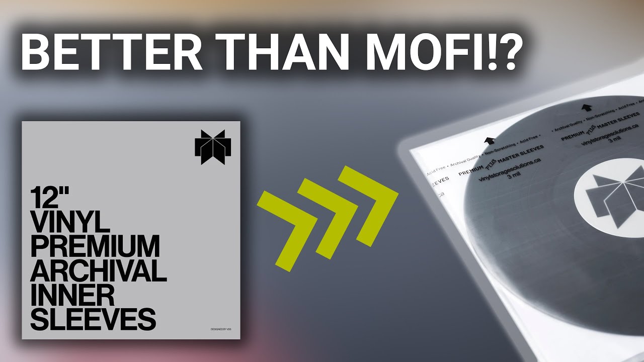 Better than MoFi!? Vinyl Storage Solutions Inner Record Sleeves Review ...