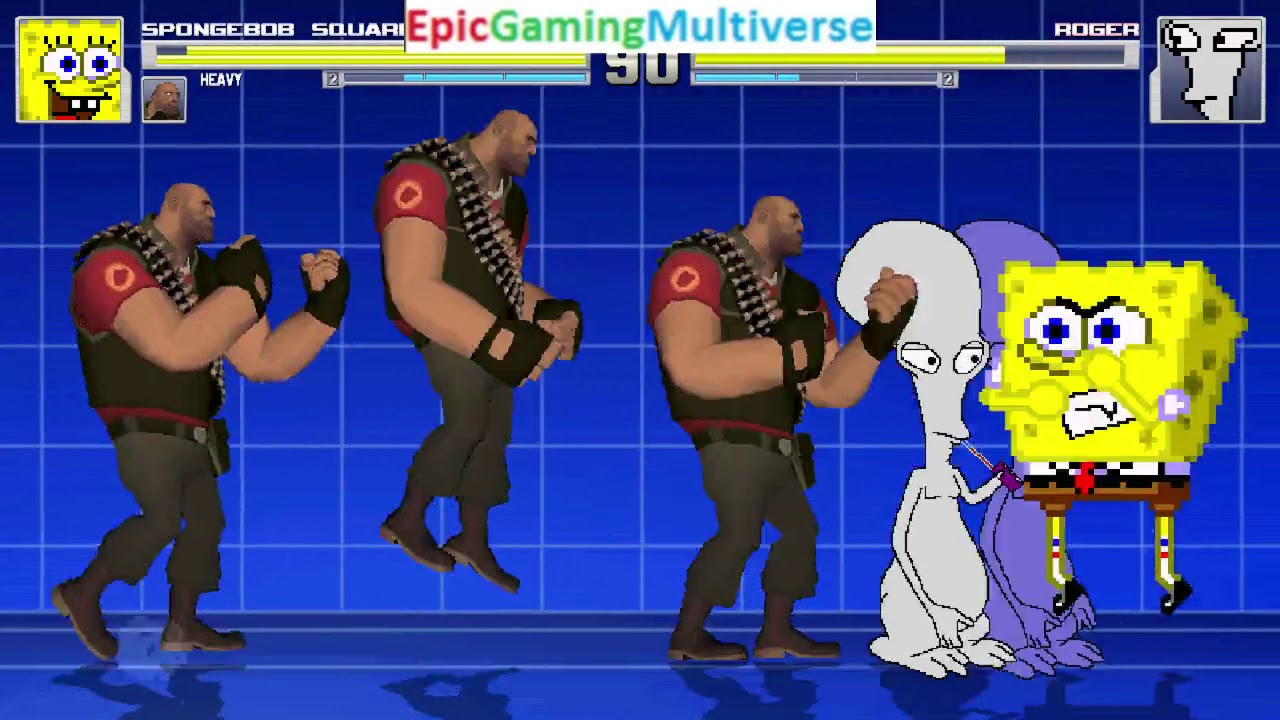 Team Fortress 2 Characters (The Heavies) And SpongeBob VS Roger The ...