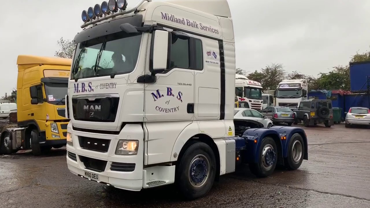 MAN tractor unit - YouTube