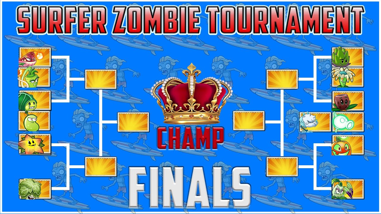 The Surfer Zombie Tournament Round THE CHAMPIONSHIP FINALS - Plants vs ...
