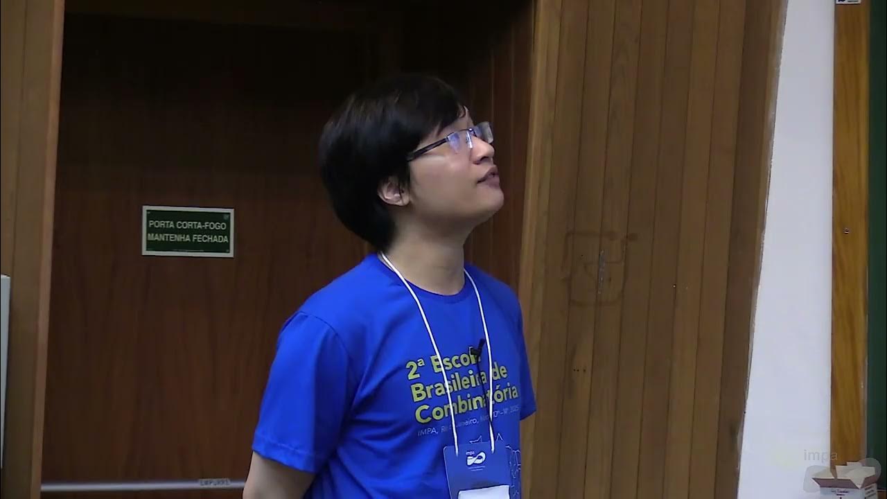 2ª Escola Brasileira de Combinatória - Huy Tuan Pham (IAS) - YouTube