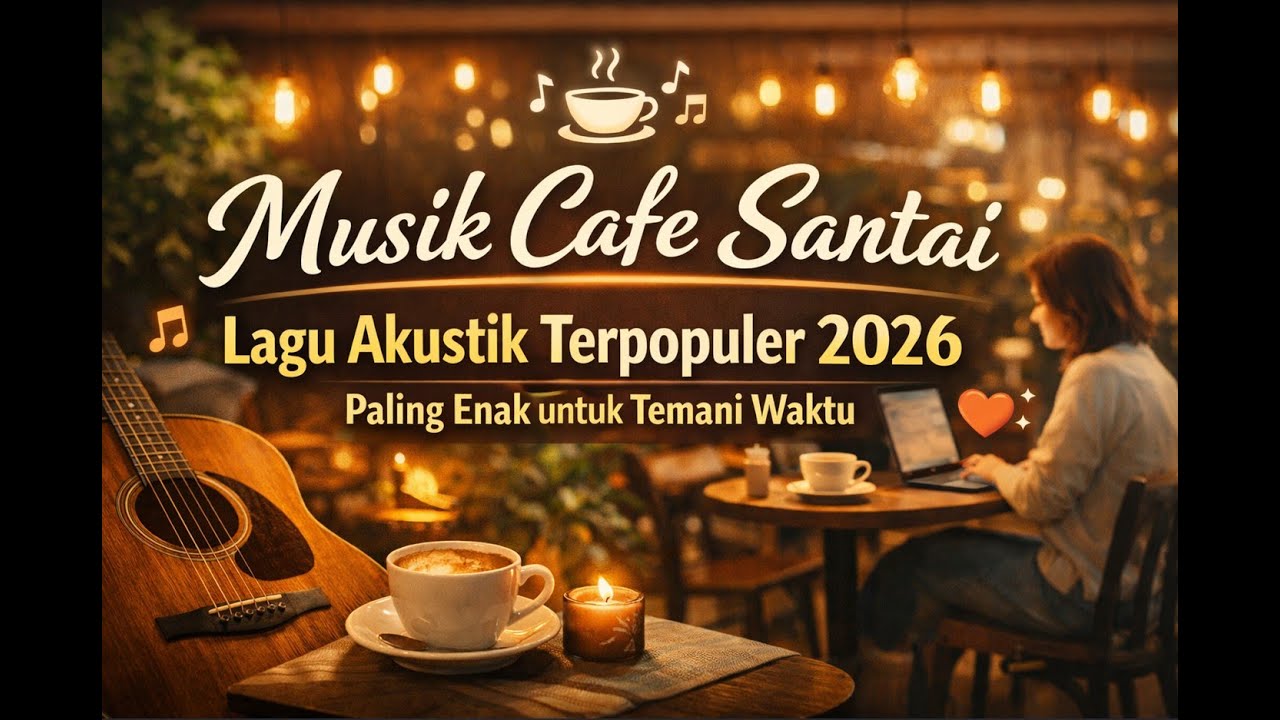 Musik Cafe Santai Lagu Akustik Terpopuler 2026 Paling Enak untuk Temani ...