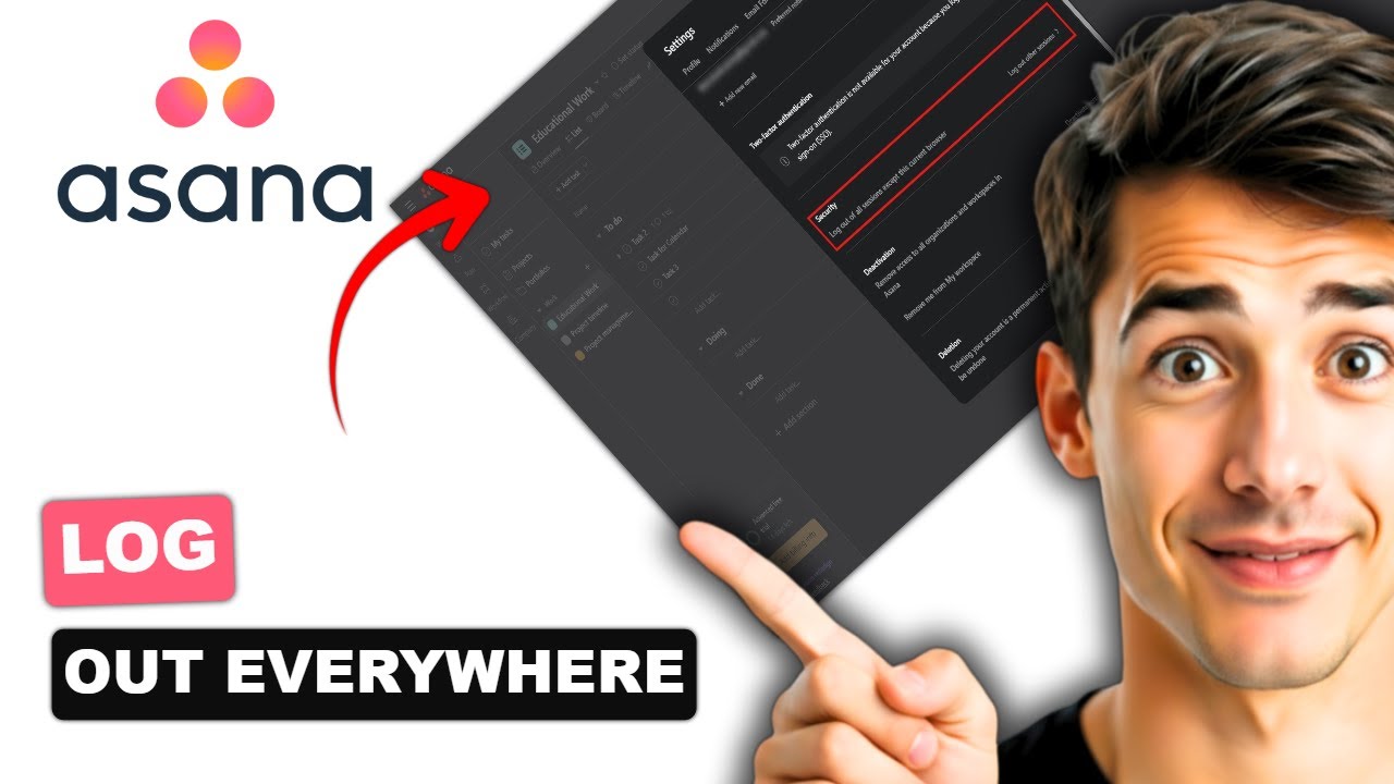 How to log out of Asana on all devices (Easiest Way)(2026 Guide) - YouTube