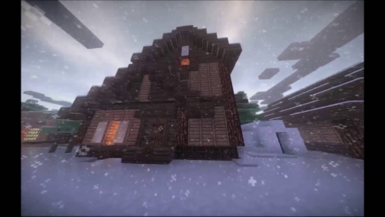 MineCraft Build- Undertale Snowdin Project Update - YouTube