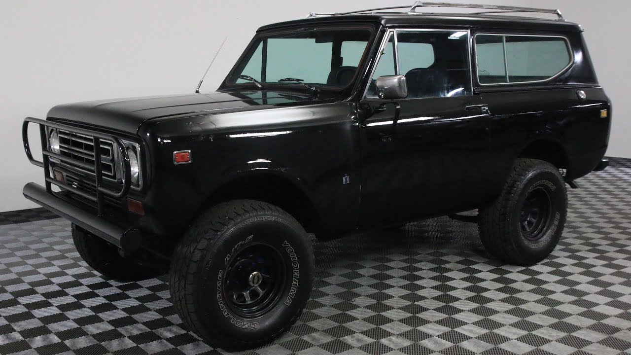 1972 INTERNATIONAL SCOUT - YouTube