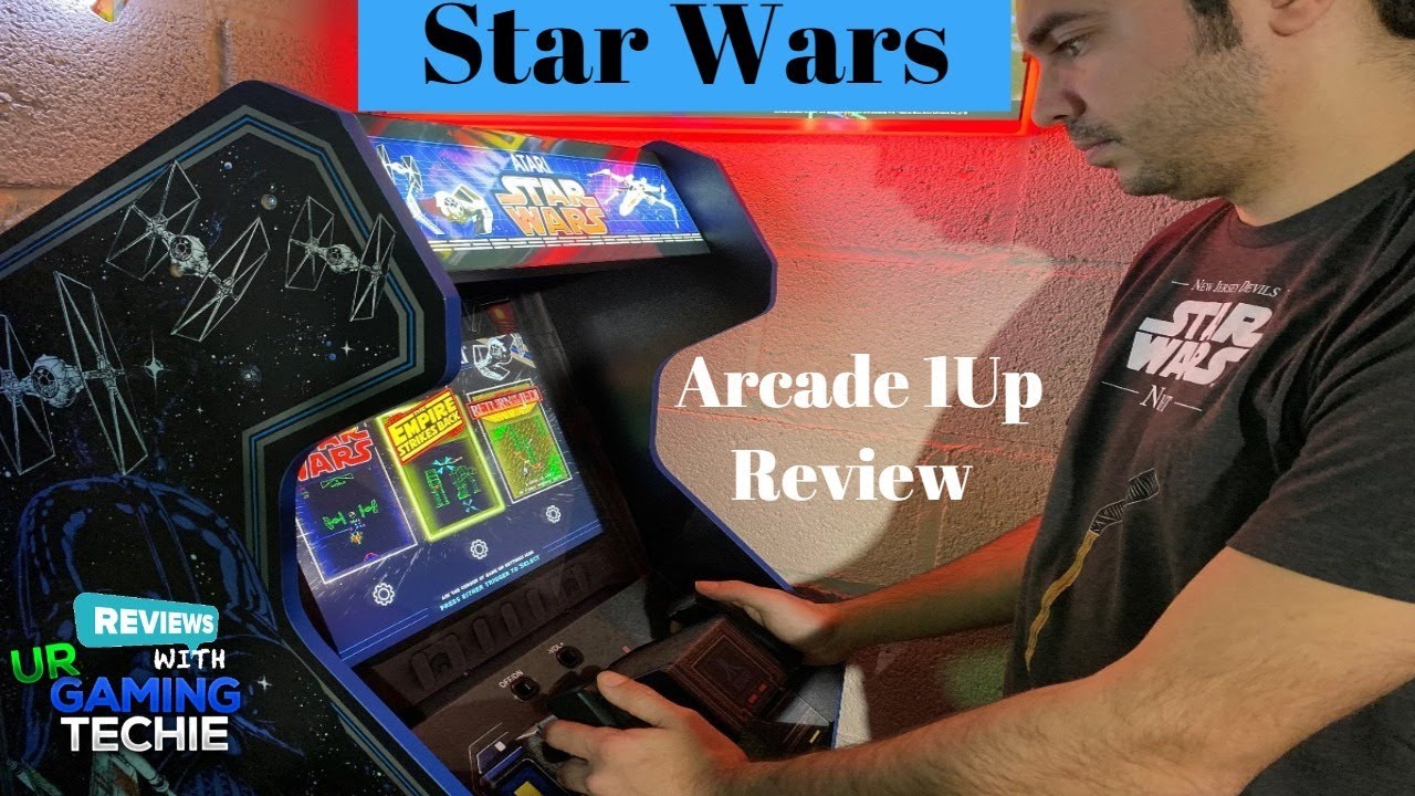 Arcade1Up Star Wars Arcade Cabinet Review + Gameplay - YouTube