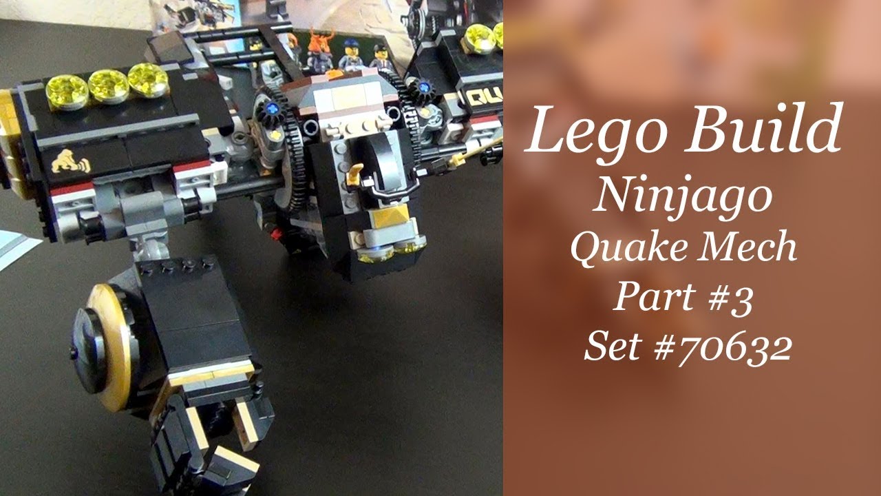 LEGO Ninjago Build - Quake Mech Set #70632 - Part 3 - YouTube
