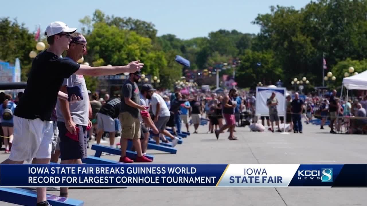 It's official: Iowa holds the record for the world's largest cornhole ...
