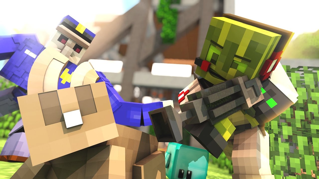 "THE HUNT FOR THE GHOST" - Minecraft Animation - YouTube