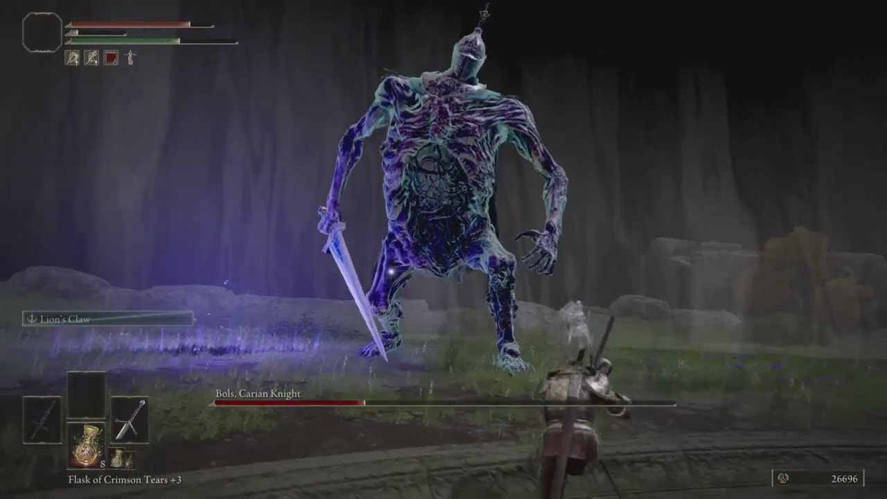 Elden Ring - Bols, Carian Knight Boss Fight - YouTube