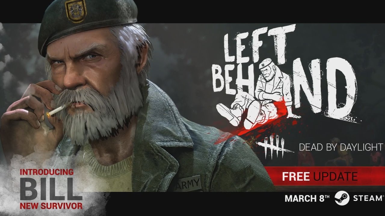 Dead By Daylight Left 4 Dead Bill Trailer (Horror 2017) - YouTube