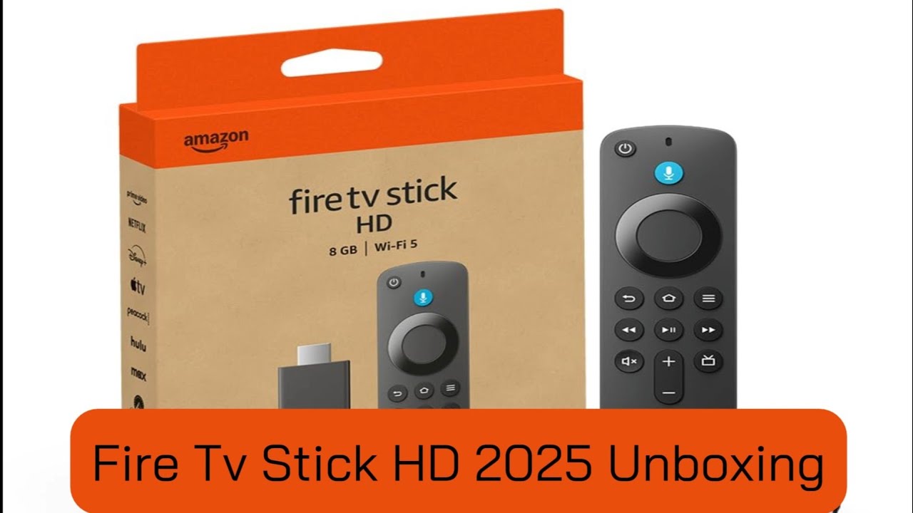 Amazon Fire Tv Stick HD 2025 Unboxing| #firetvstick #firetv #youtube # ...