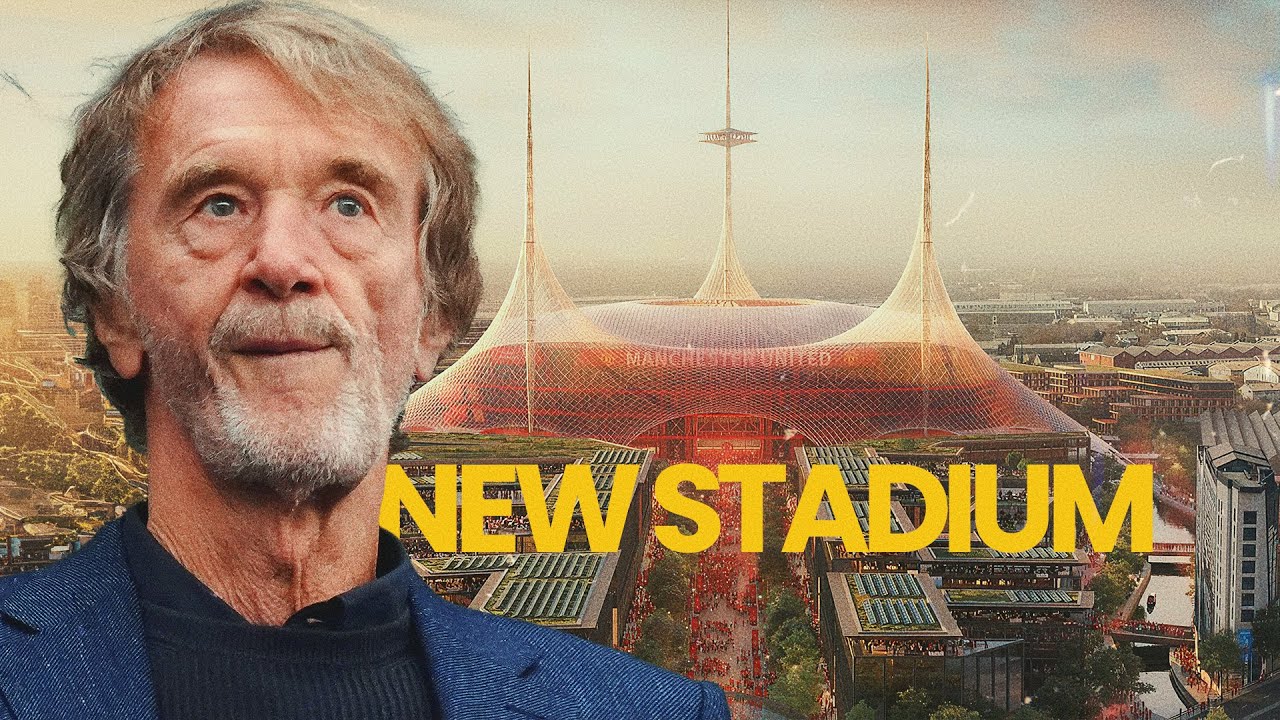 WELCOME TO NEW TRAFFORD! - New Manchester United Stadium Reaction - YouTube